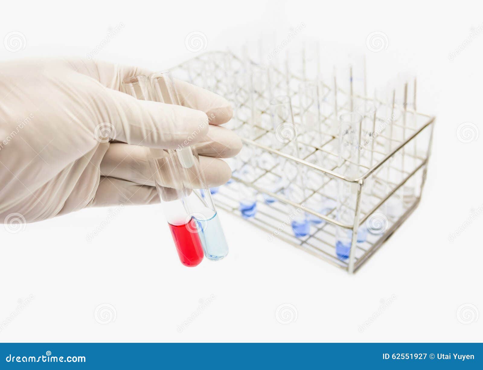 Compare Solution in Tube Test Analysis Stock Image - Image of chemical ...