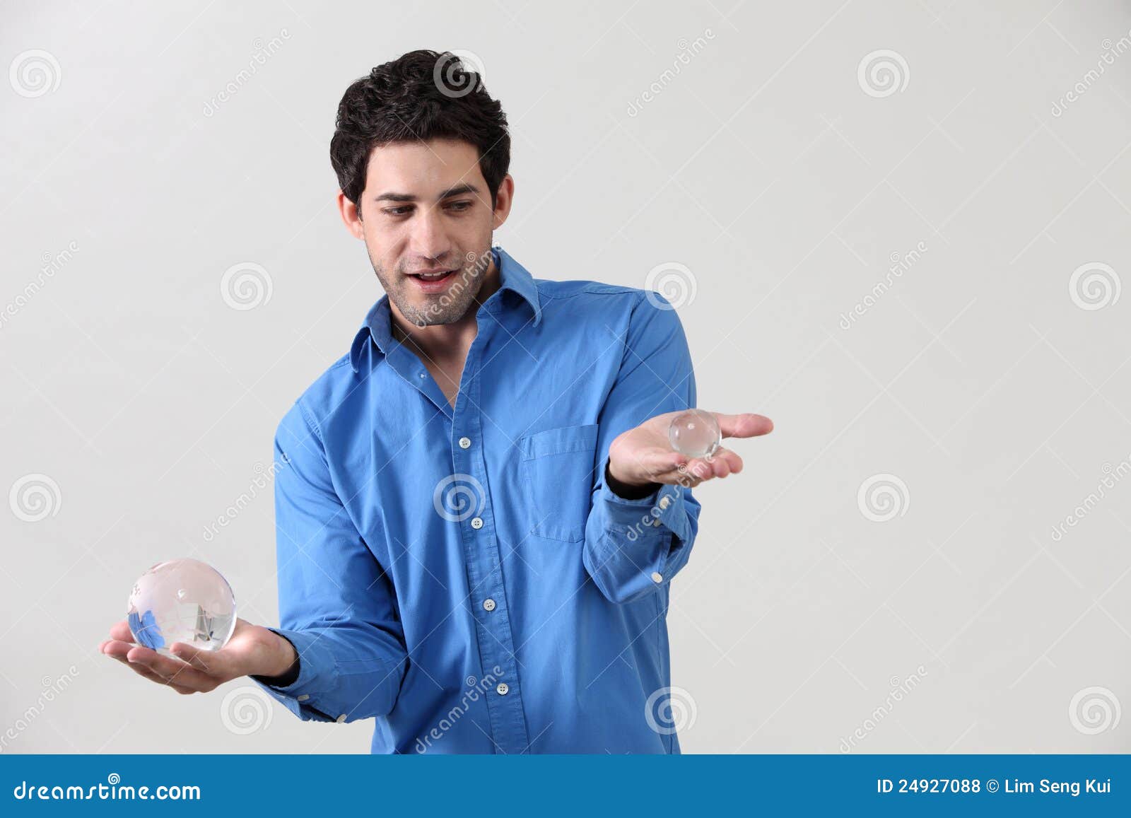 Comparing stock photo. Image of scale, caucasian, horizontal - 24927088