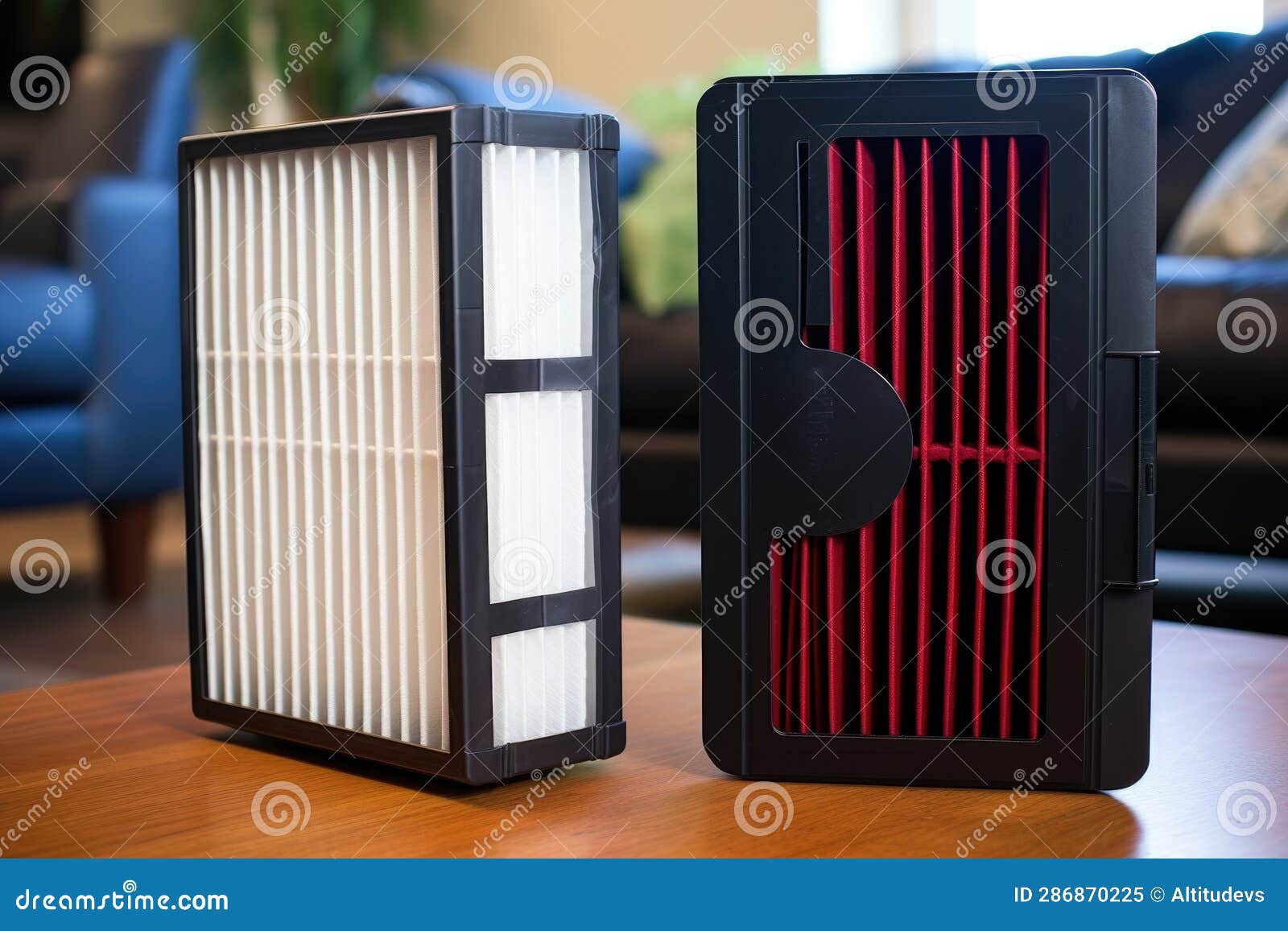 Comparison of Clean and Dirty Air Purifier Filters Stock Illustration ... Comparison of Clean and Dirty Air Purifier Filters Stock Illustration ...