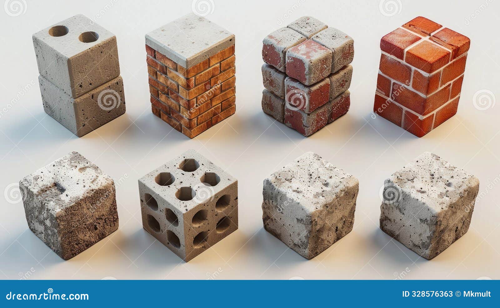 Comparison of Construction Block Materials and Textures for Building ...