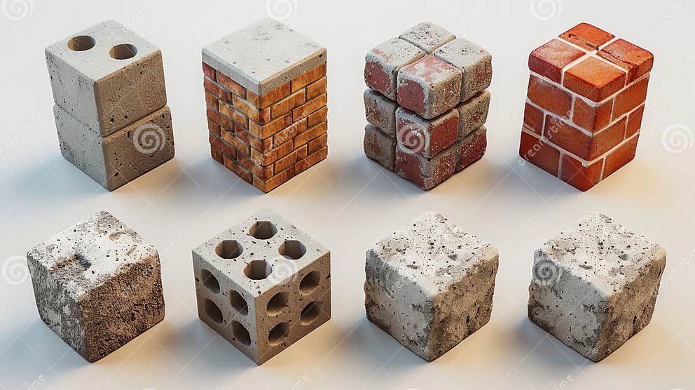 Comparison of Construction Block Materials and Textures for Building ...