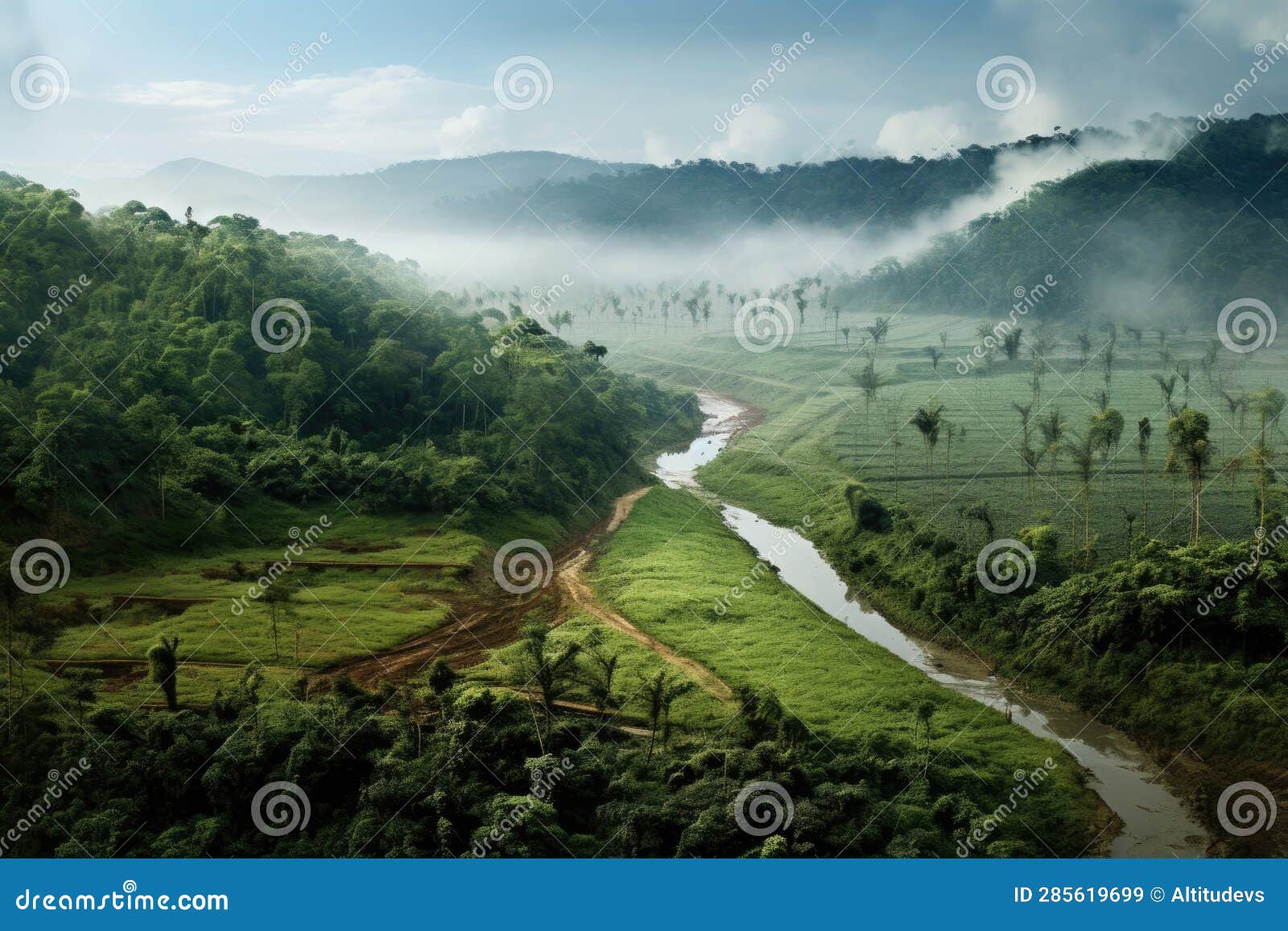 Before and after Comparison of Deforested and Reforested Land Stock ...