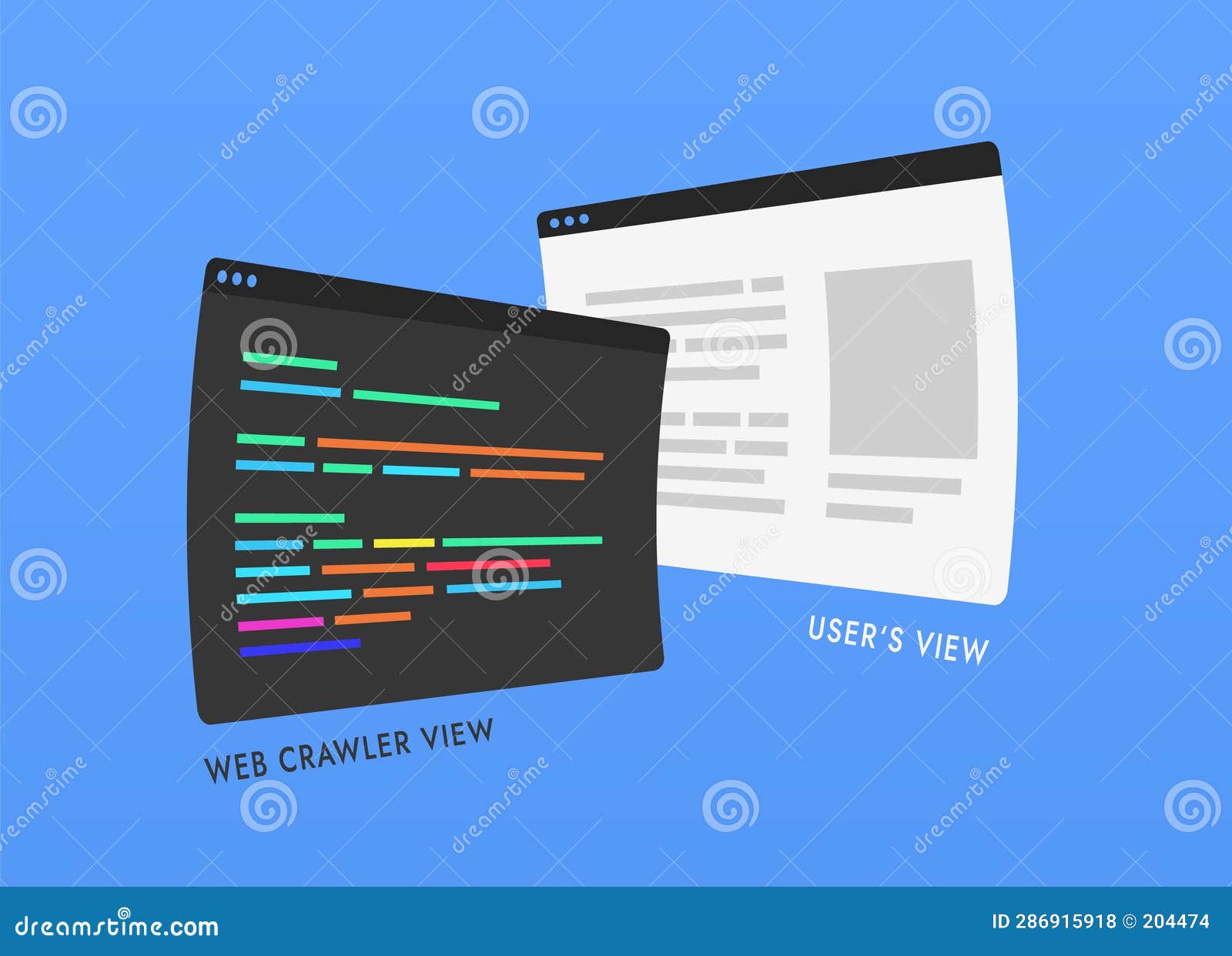 Comparison and Difference in How Search Engine Crawler Spider Bot and ...