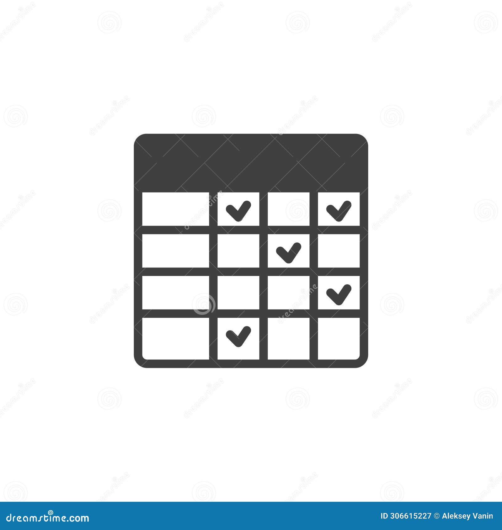 Comparison Matrix Vector Icon Stock Vector - Illustration of matrix ...