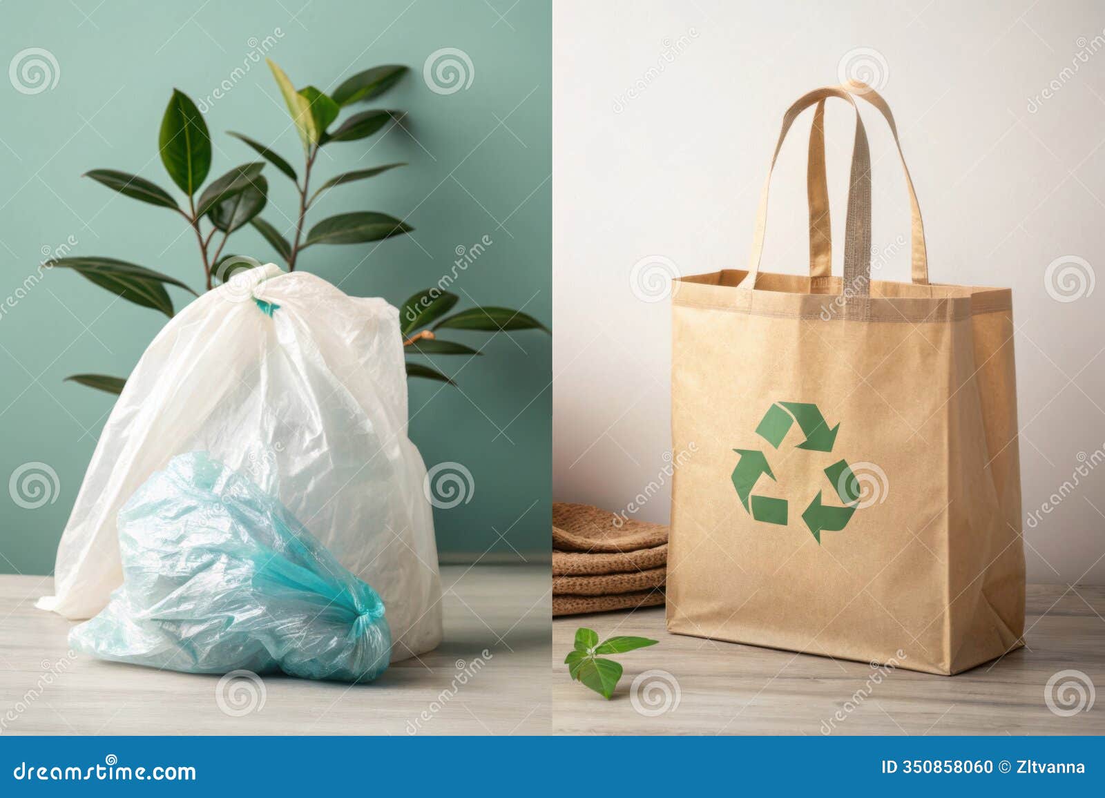Comparison of Single-use Plastic Bag and Reusable Paper Bag Promoting ...