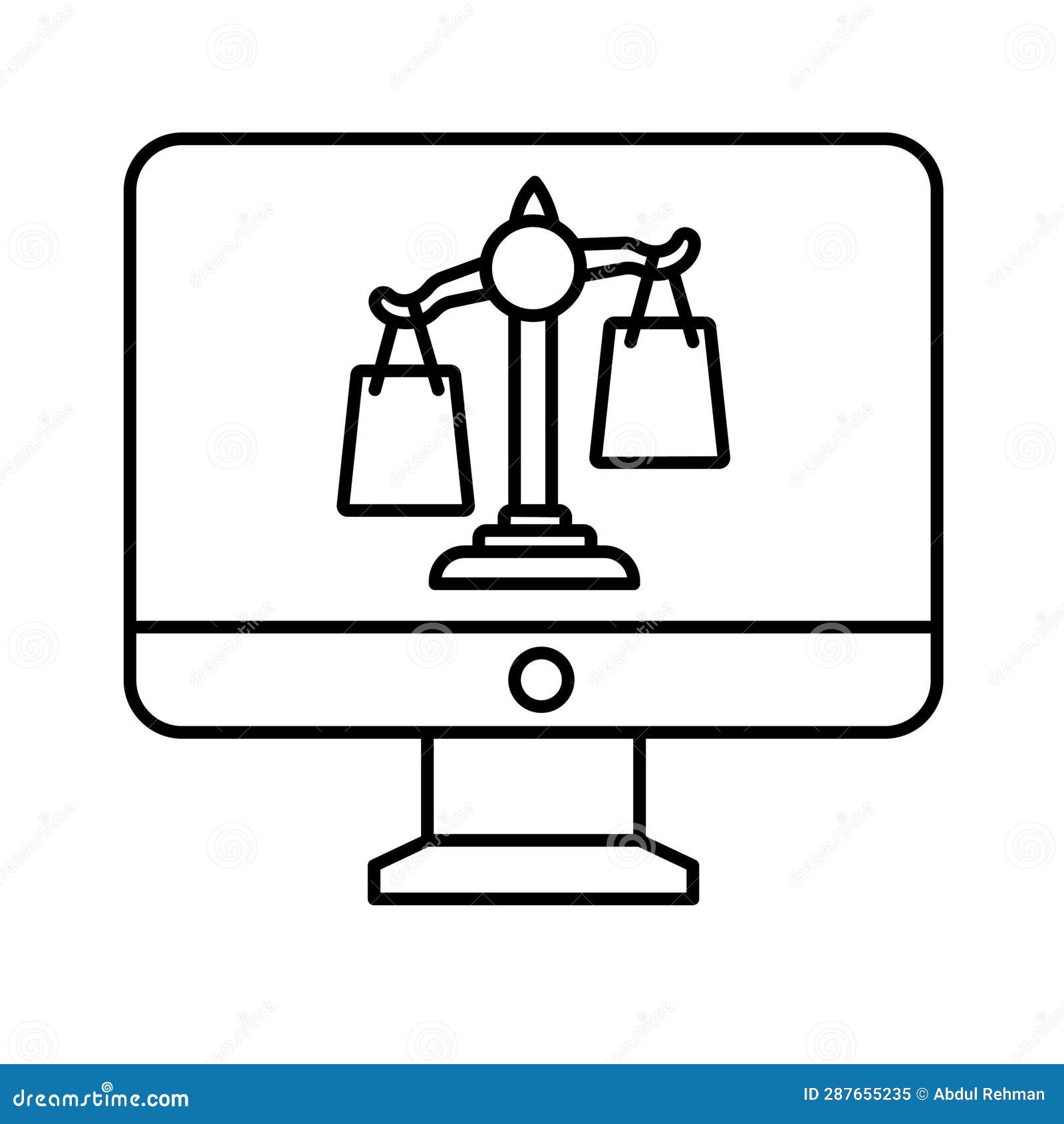 Comparison Vector Icon Which Can Easily Modify or Edit . Stock Vector ...