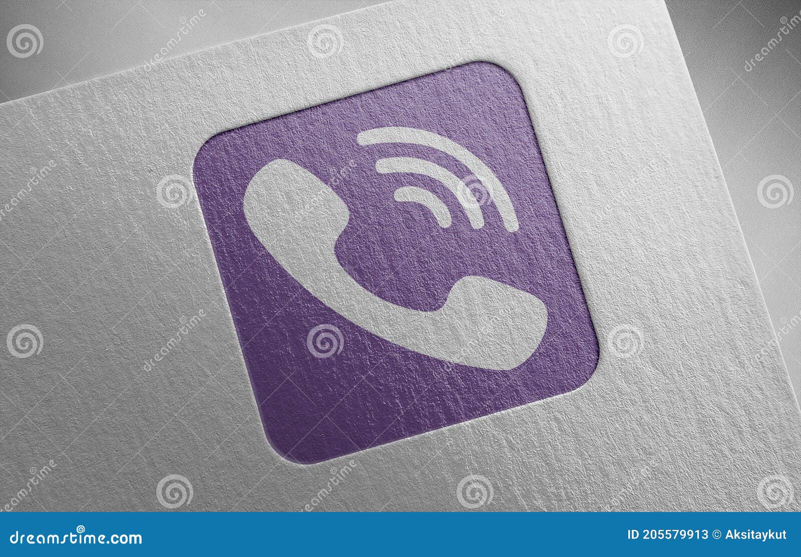 Viber-icon_1 on Paper Texture Editorial Stock Photo - Image of remov ...
