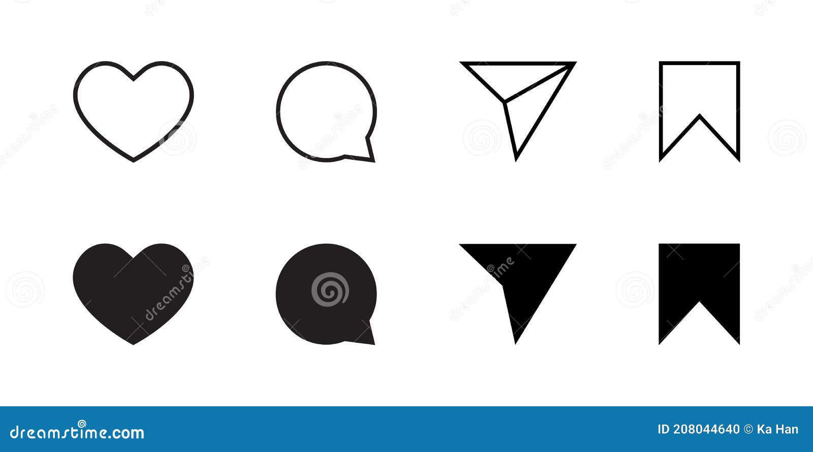 Compartir Comentario Me Gusta Y Guardar Botón. Conjunto De Iconos De ... Compartir Comentario Me Gusta Y Guardar Botón. Conjunto De Iconos De ...