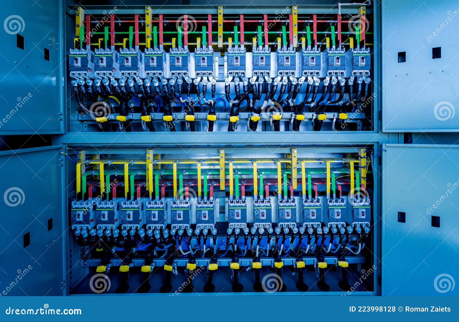 Compartment Of Electrical Equipment In A Complete Transformer ...