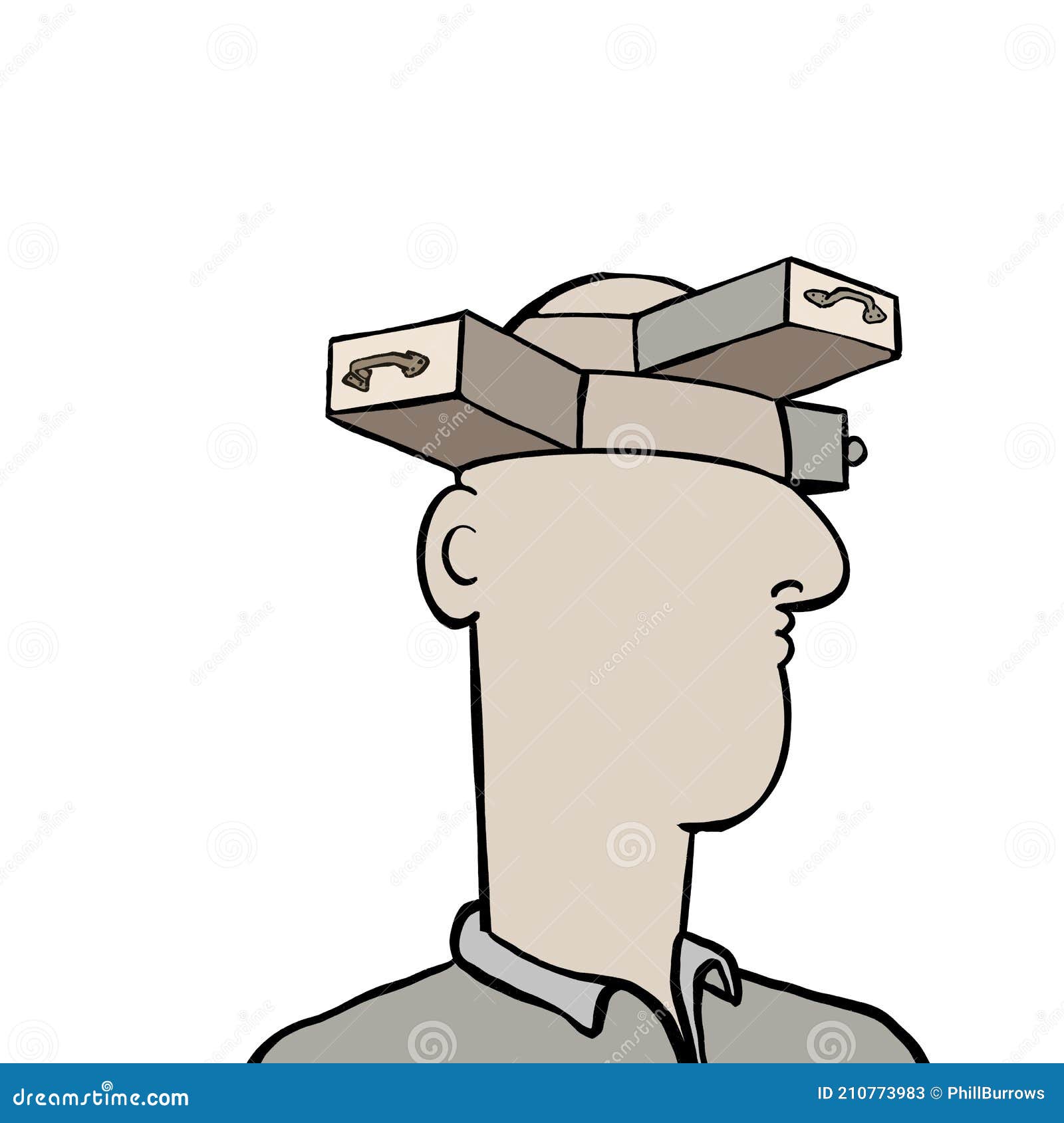 Compartmentalize stock illustration. Illustration of multiple - 210773983