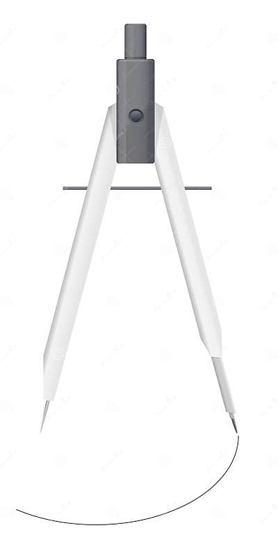 Compas stock vector. Illustration of drawing, technical - 16170158