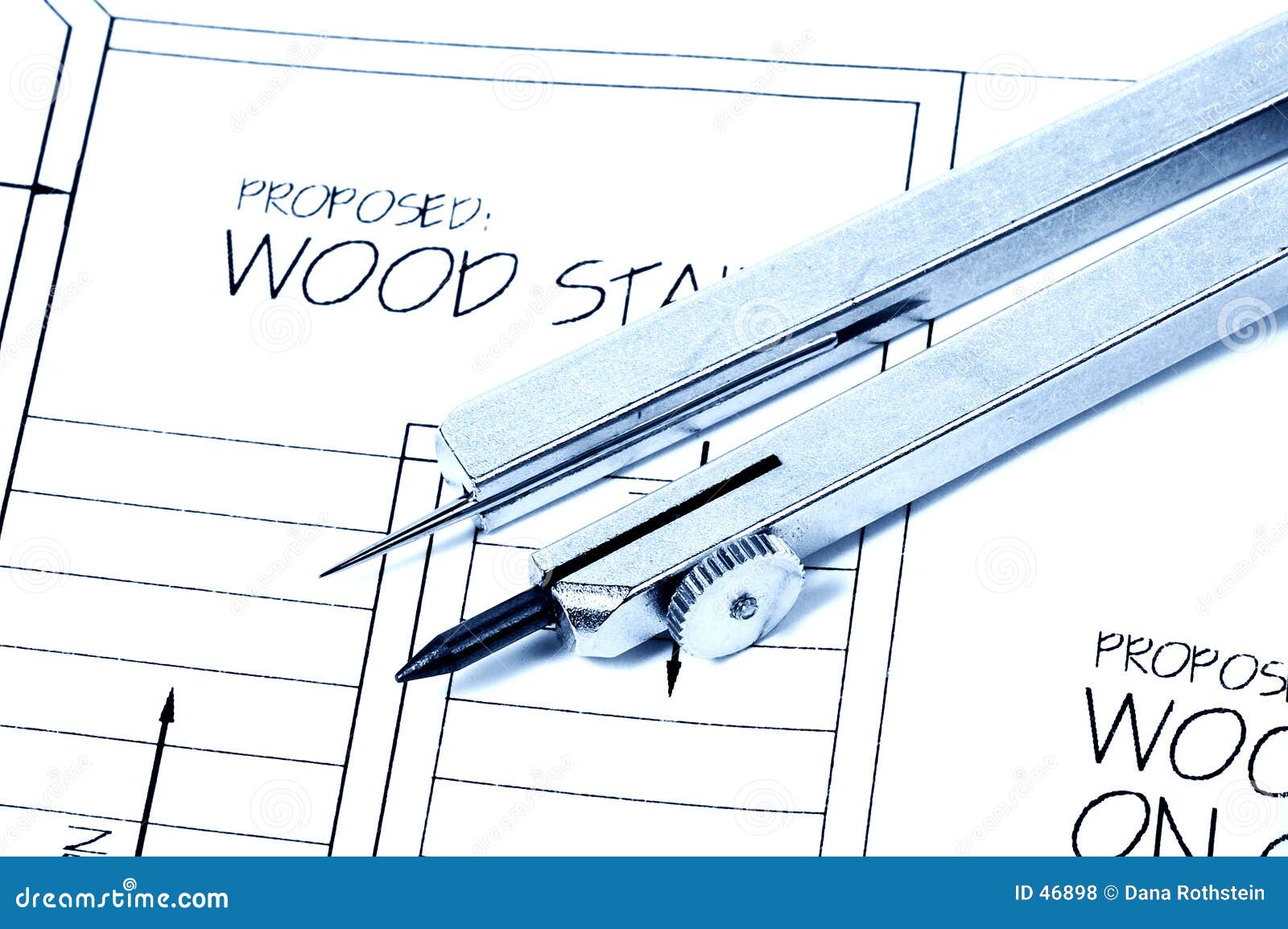 Compas photo stock. Image du construction, dimensions, compas - 46898