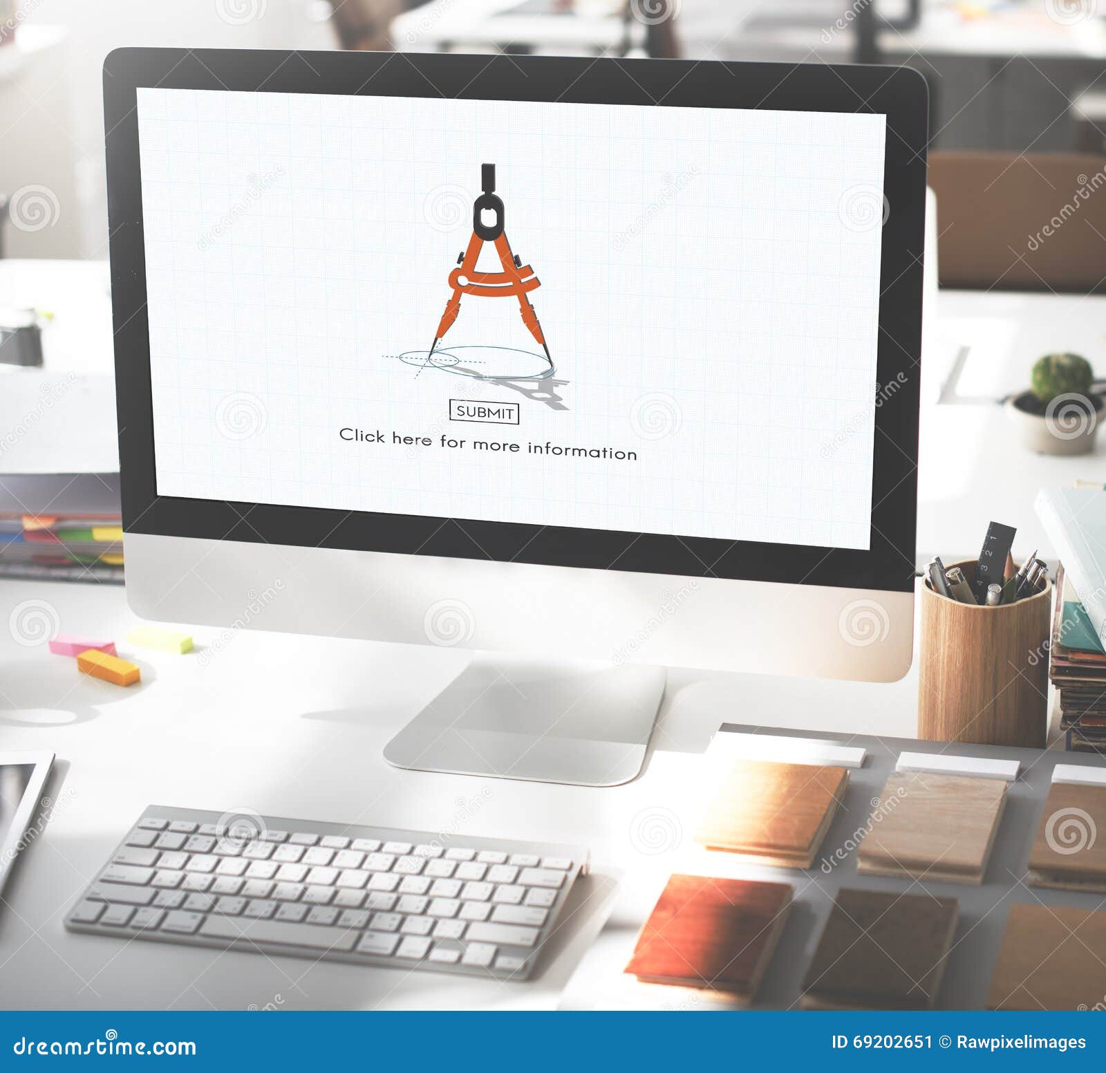 Compas Architecture Drafting Tools Business Concept Stock Image - Image ...