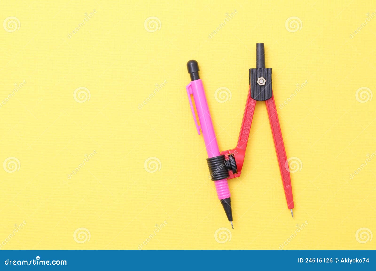 Compas de dessin photo stock. Image du mesure, objet - 24616126
