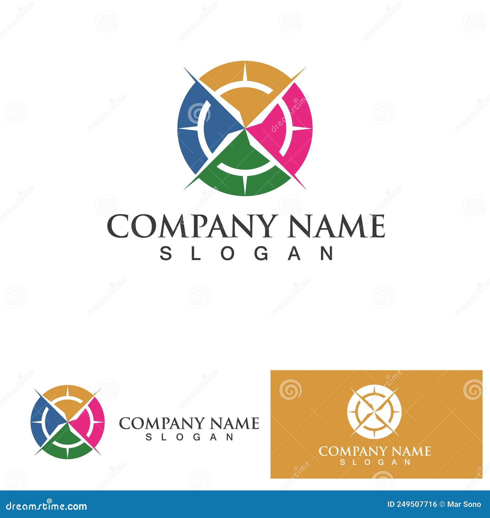 Compas Icon.flat Illustration of Compas-vector Icon Compas Sign Symbol ...