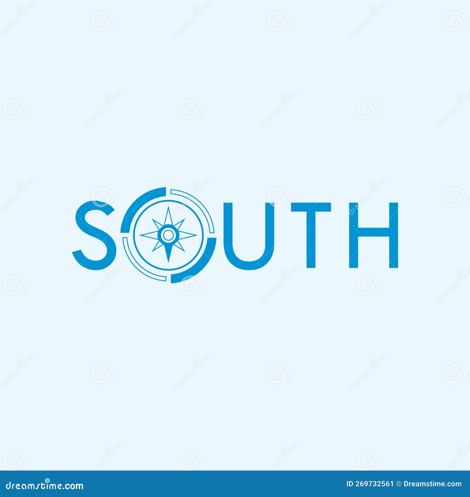 Compas Logo Design. Abstract Compos Symbol Logo Template Stock Vector ...