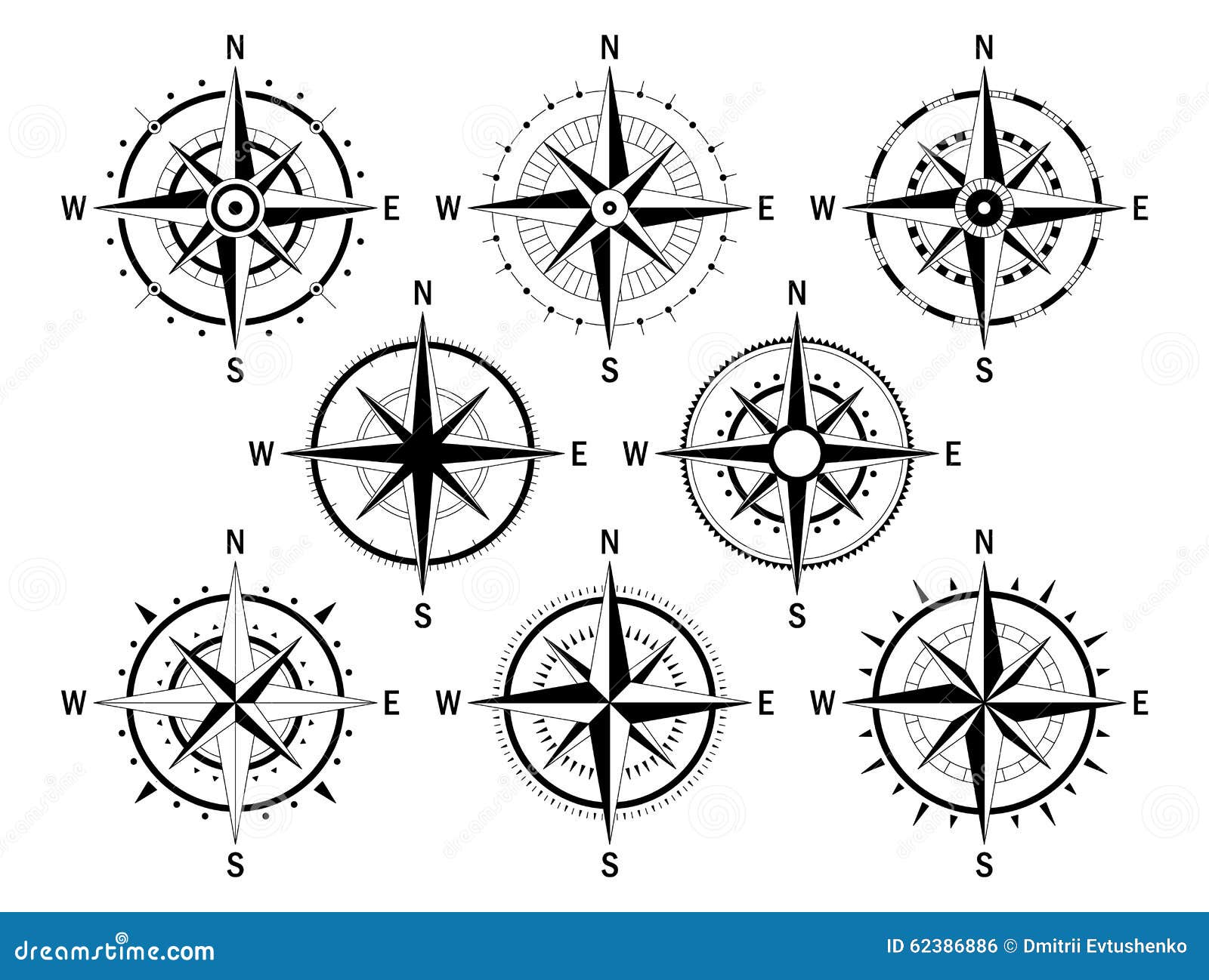 Compas set white stock illustration. Illustration of plan - 62386886