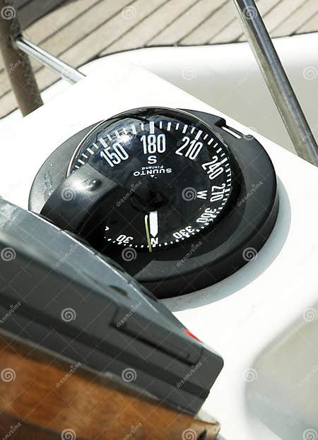 Compass stock image. Image of sailboat, ship, navigation - 1240585