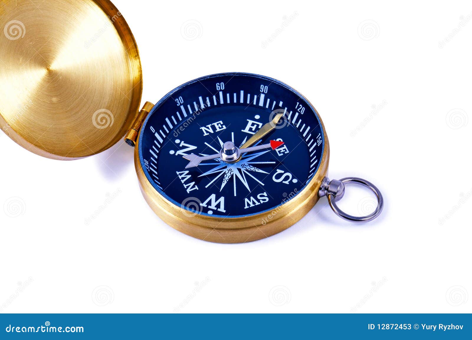 Compass stock image. Image of direction, measurement - 12872453