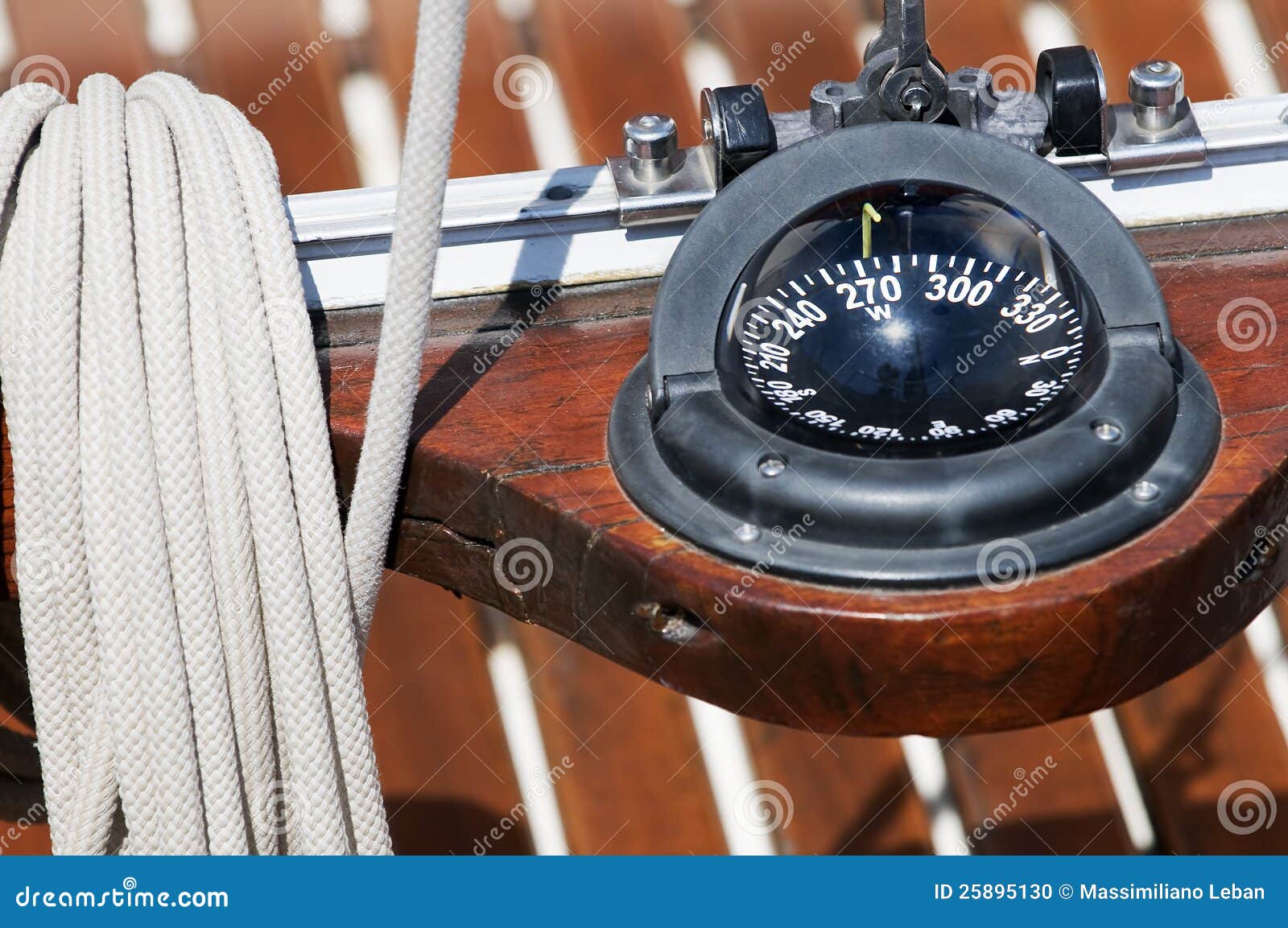 Compass stock photo. Image of maritime, nautical, direction - 25895130