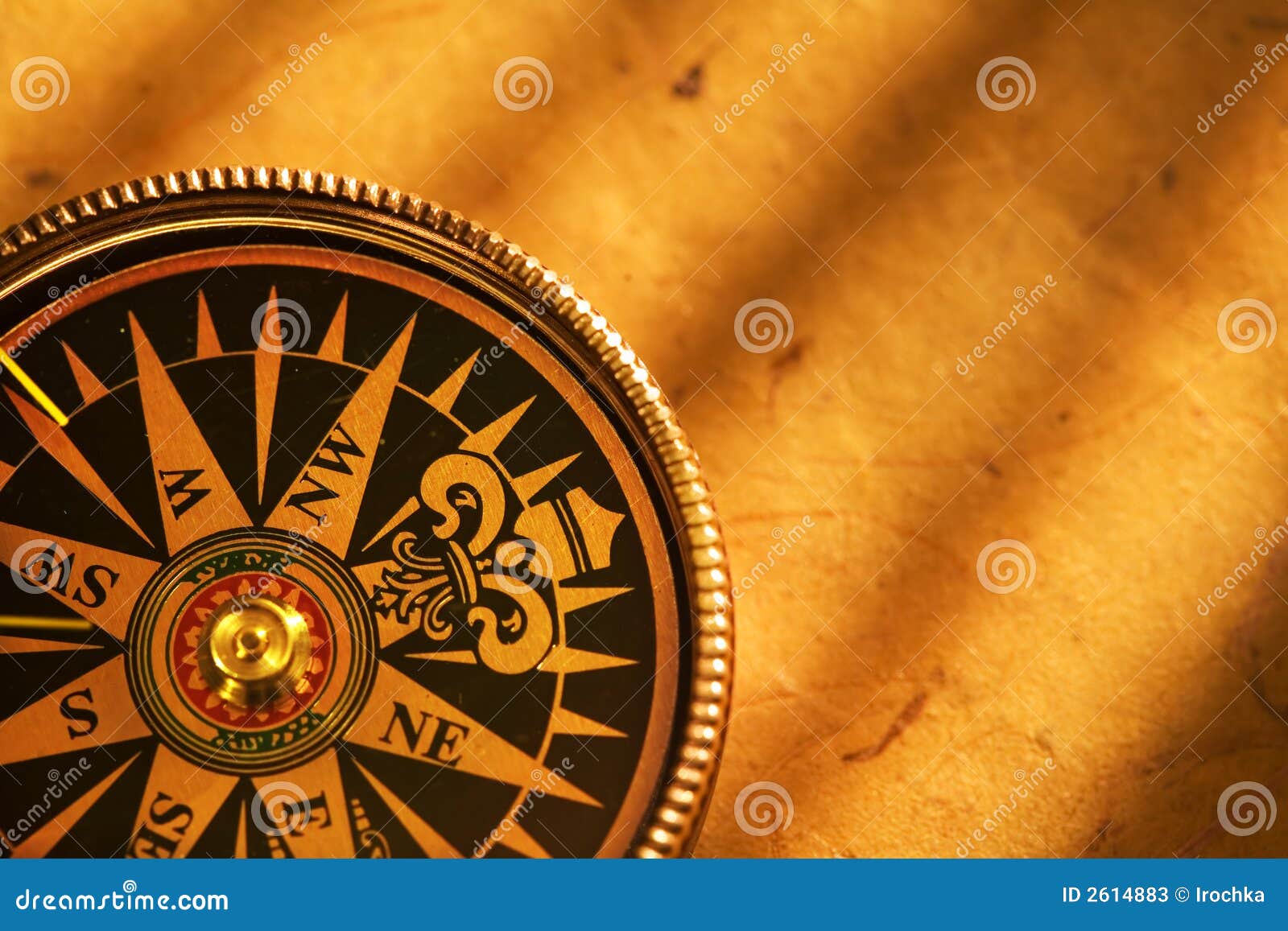 Compass stock image. Image of magnetic, guide, locate - 2614883