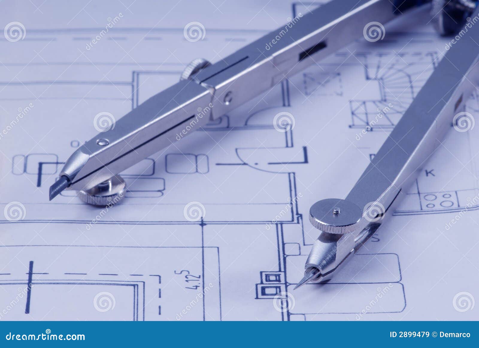 Compass stock image. Image of floor, constructional, site - 2899479