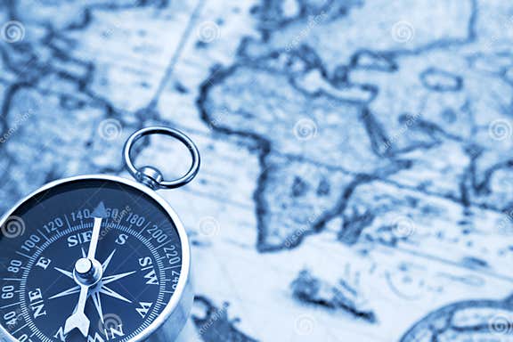 Compass stock image. Image of orientation, antique, destination - 3407545