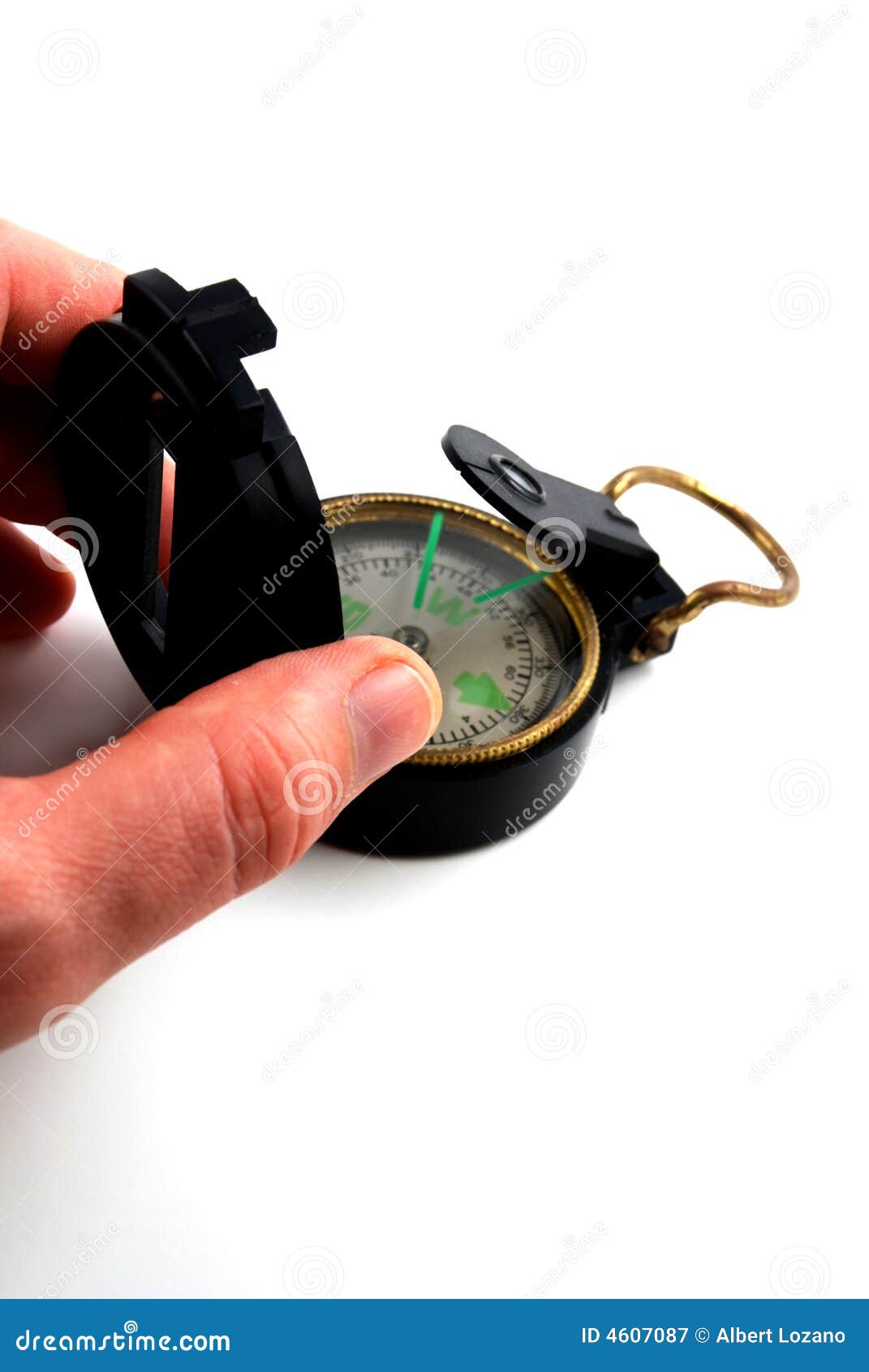 Compass stock image. Image of exploration, compass, outdoors - 4607087