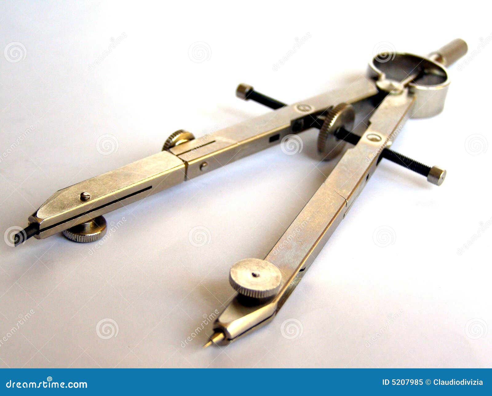 Compass stock image. Image of drawing, architecture, tool - 5207985