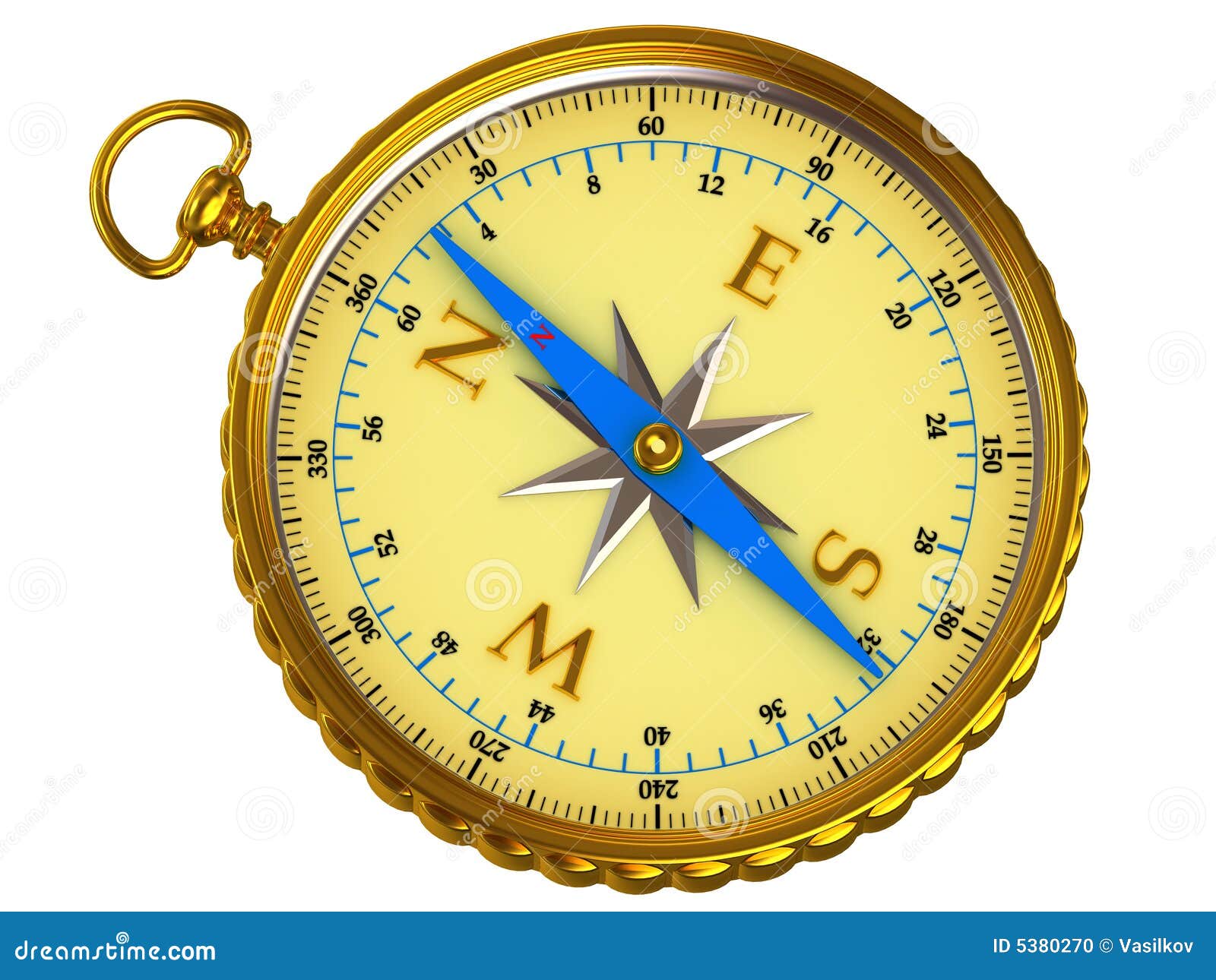 Compass stock photo. Image of white, direction, north - 5380270