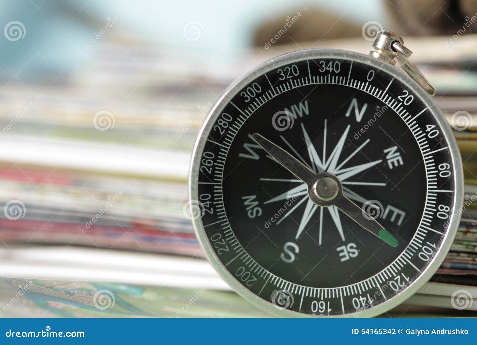Compass stock photo. Image of trek, compass, orienting - 54165342