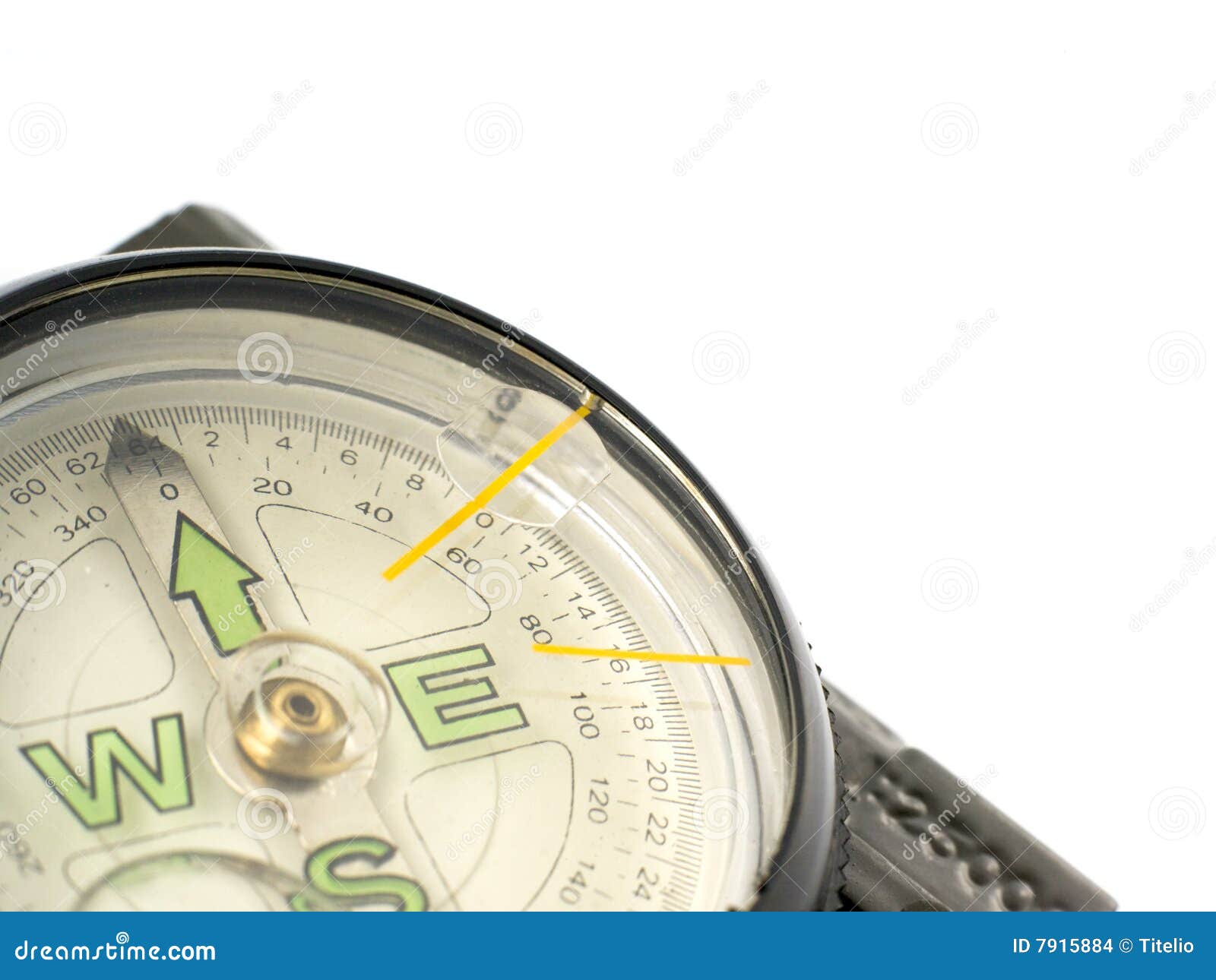 Compass stock photo. Image of arrow, isolated, direction - 7915884