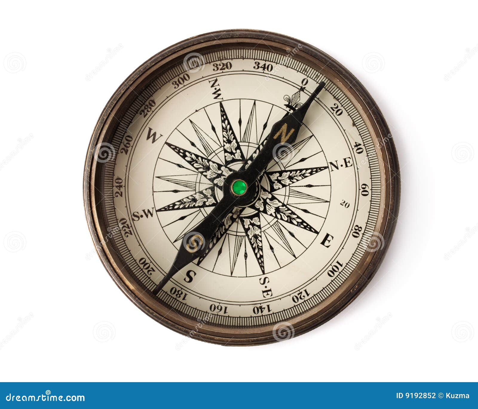 Compass stock photo. Image of north, grunge, decoration - 9192852