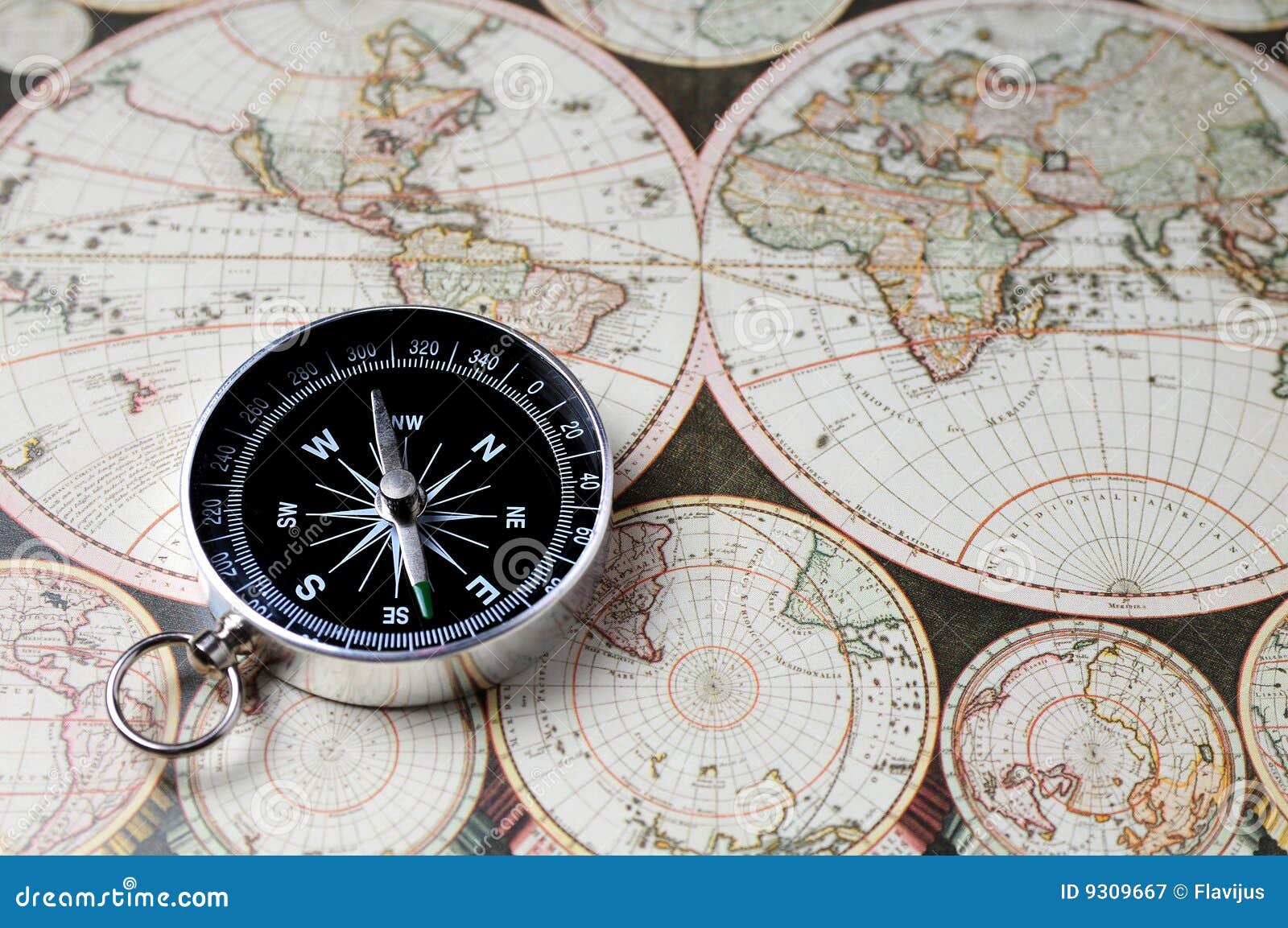 Compass stock image. Image of compass, exploration, background - 9309667