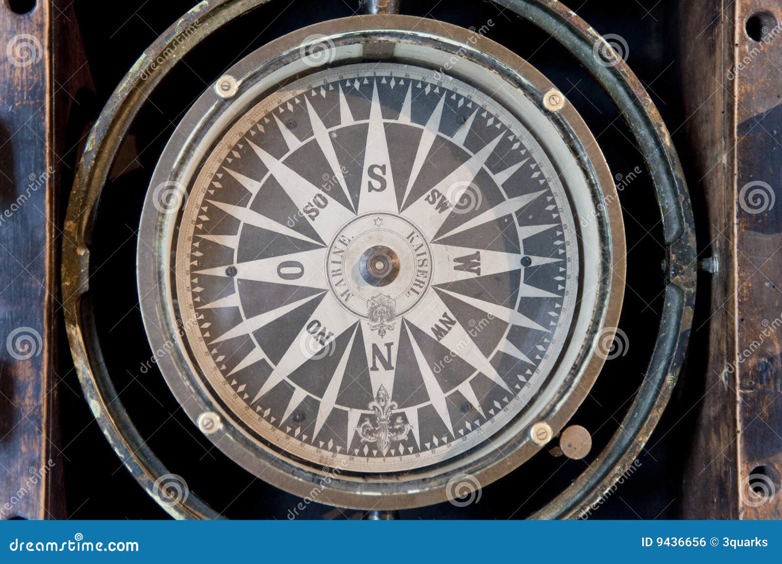 Compass stock photo. Image of skipper, maritime, navigation - 9436656