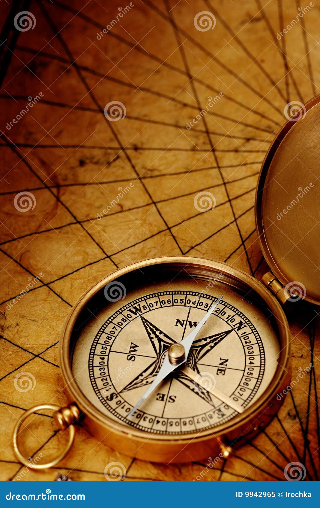 Compass stock image. Image of planet, east, longitude - 9942965