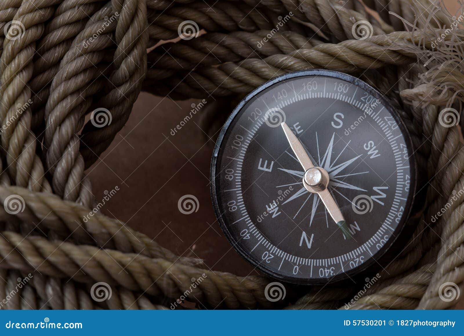 Compass adventure journey stock image. Image of macro - 57530201