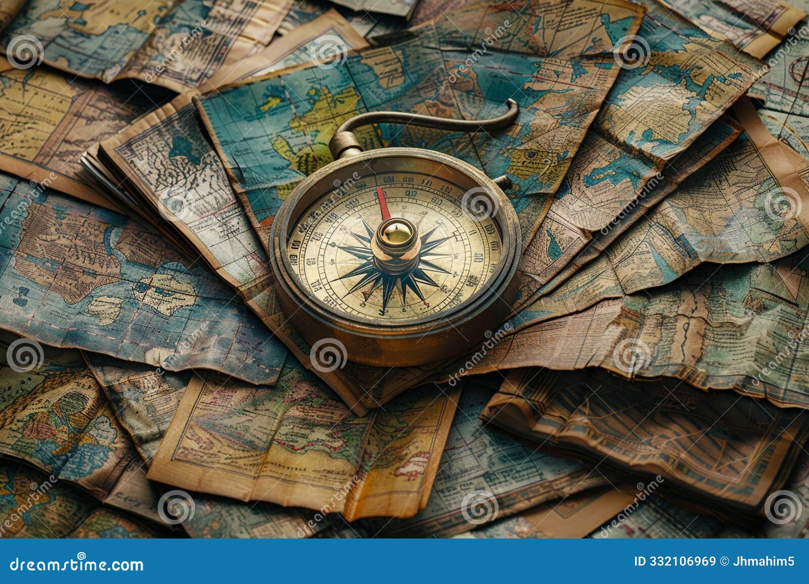 A Compass Amidst a Sea of Maps Representing the Direction and Vision ...