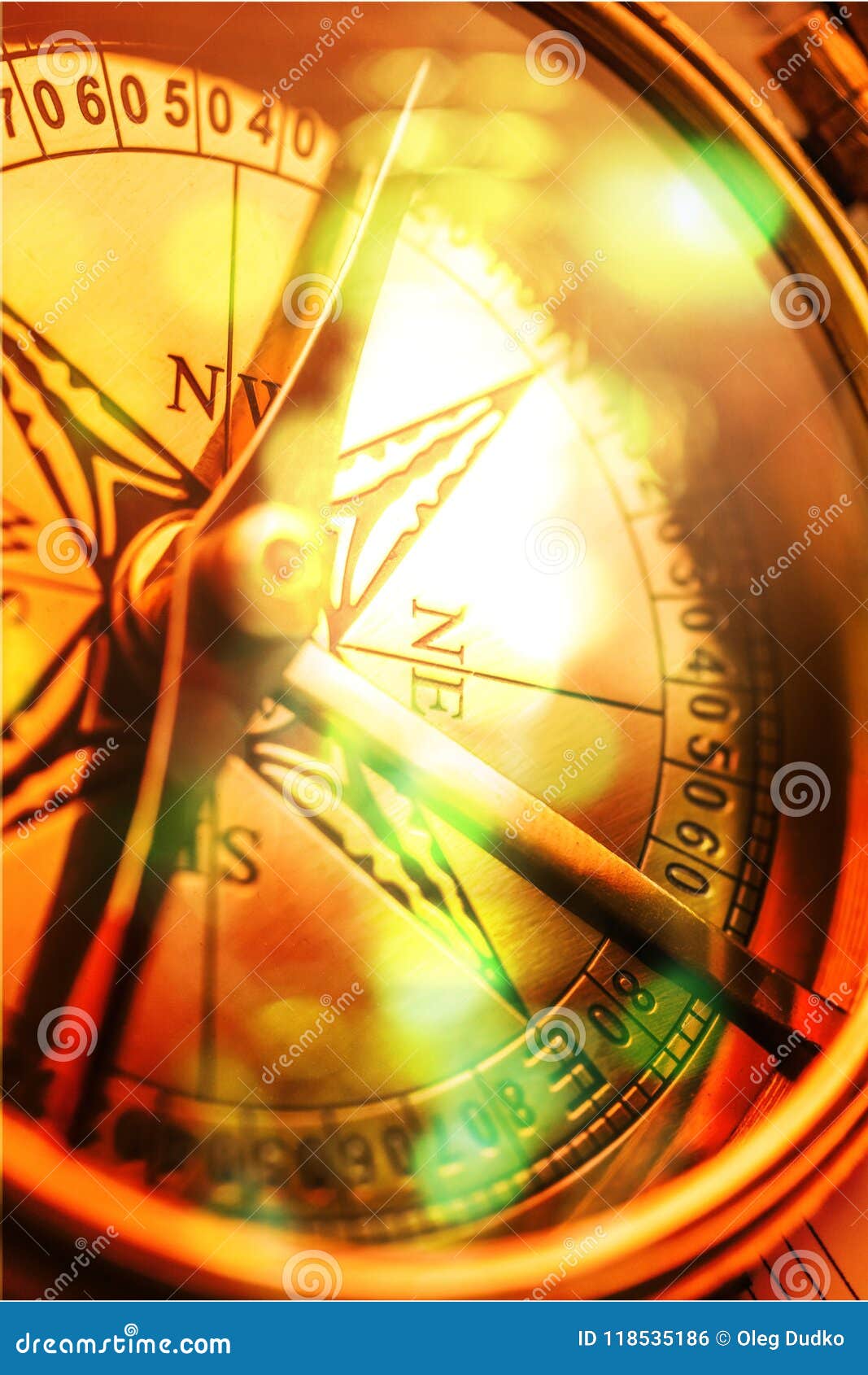 Compass stock photo. Image of bronze, planning, direction - 118535186