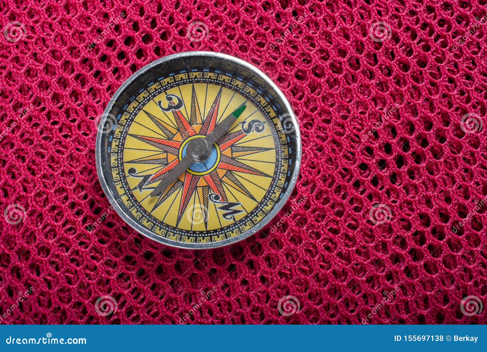 Compass As a Concept of Traveling and Finding Your Life Stock Photo ...