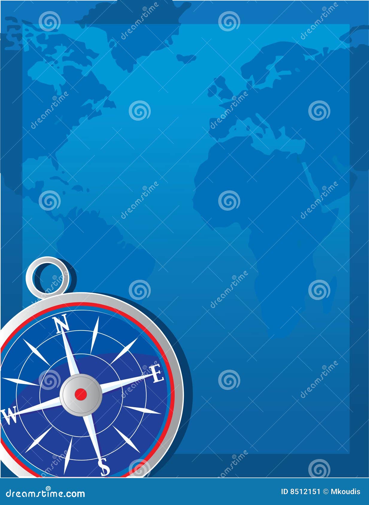 Stylized Compass Rose Isolated In Black Vector Illustration ...