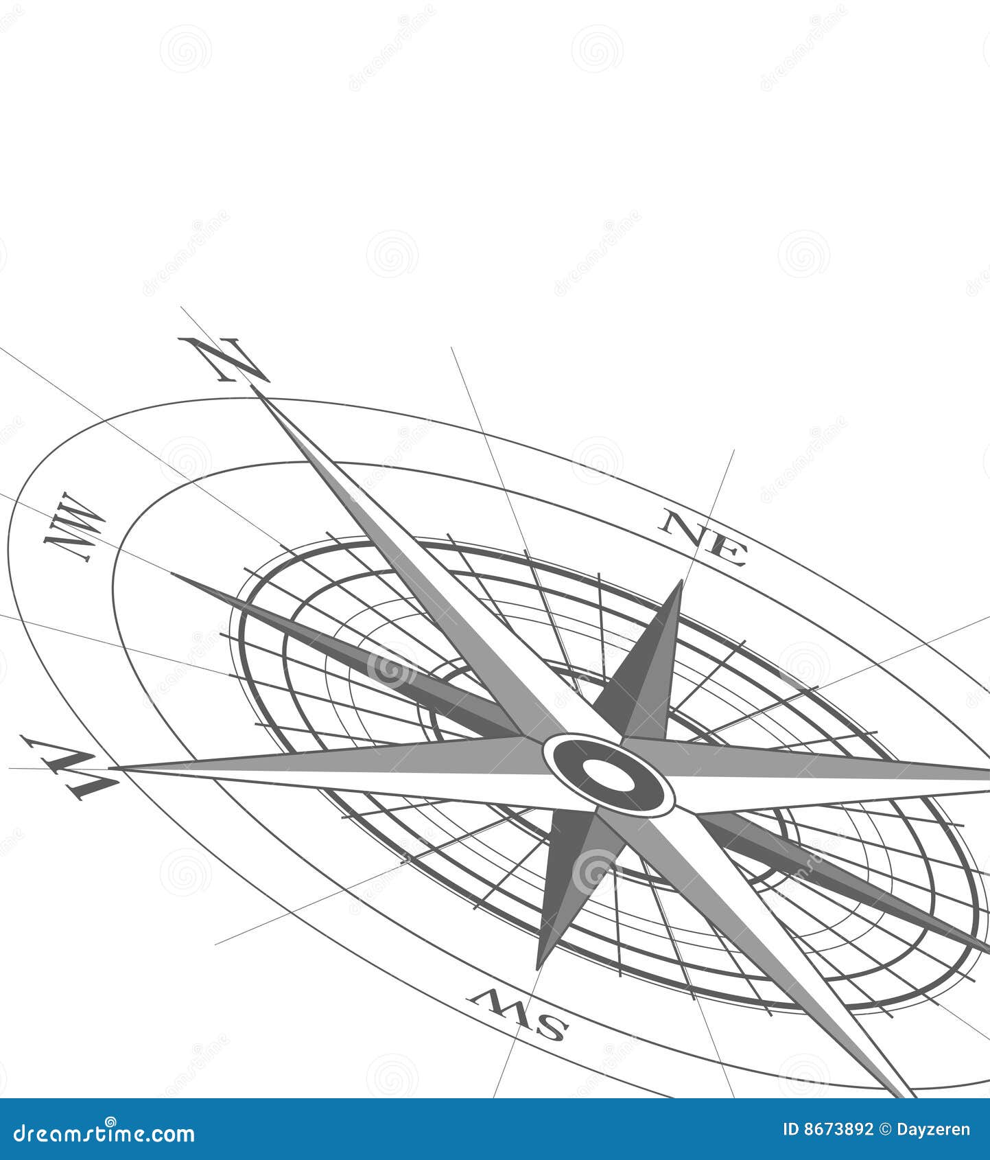 Compass Background stock vector. Illustration of design - 8673892