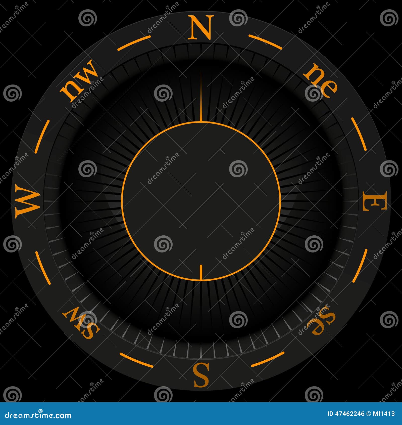 Compass background stock vector. Illustration of circle - 47462246