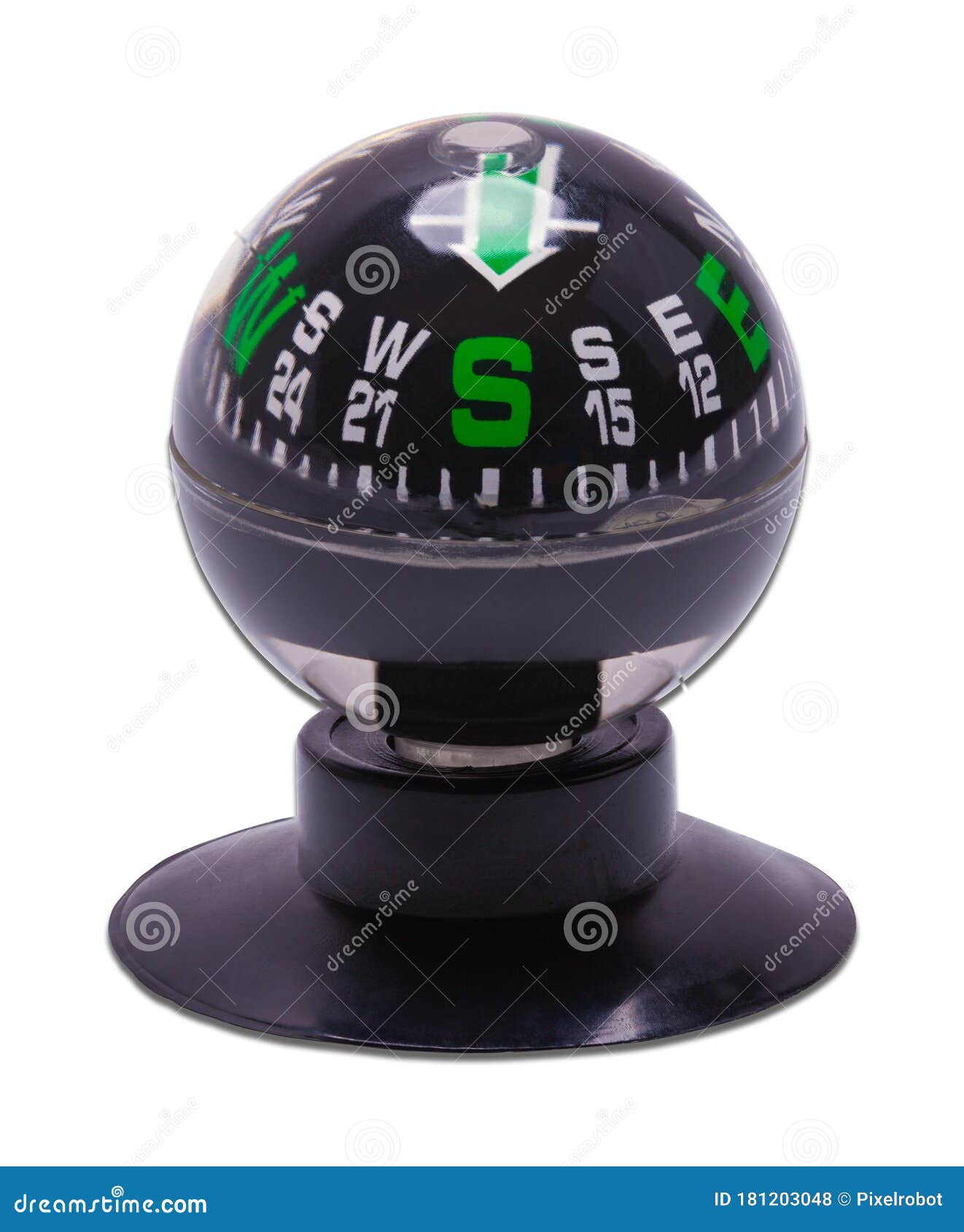 Compass Ball stock photo. Image of compass, isolated - 181203048