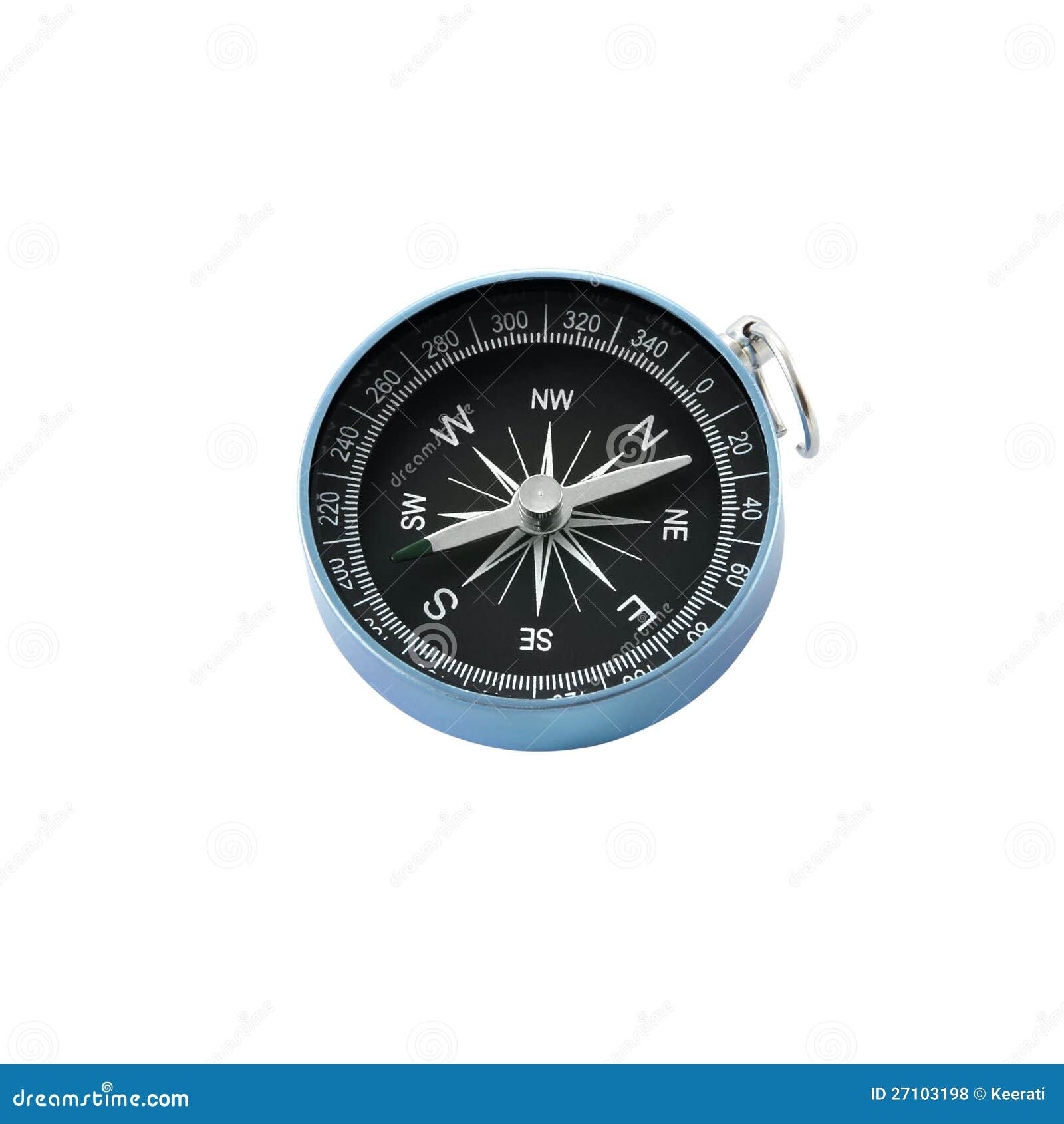Compass On Blue World Map. Stock Image | CartoonDealer.com #22514737