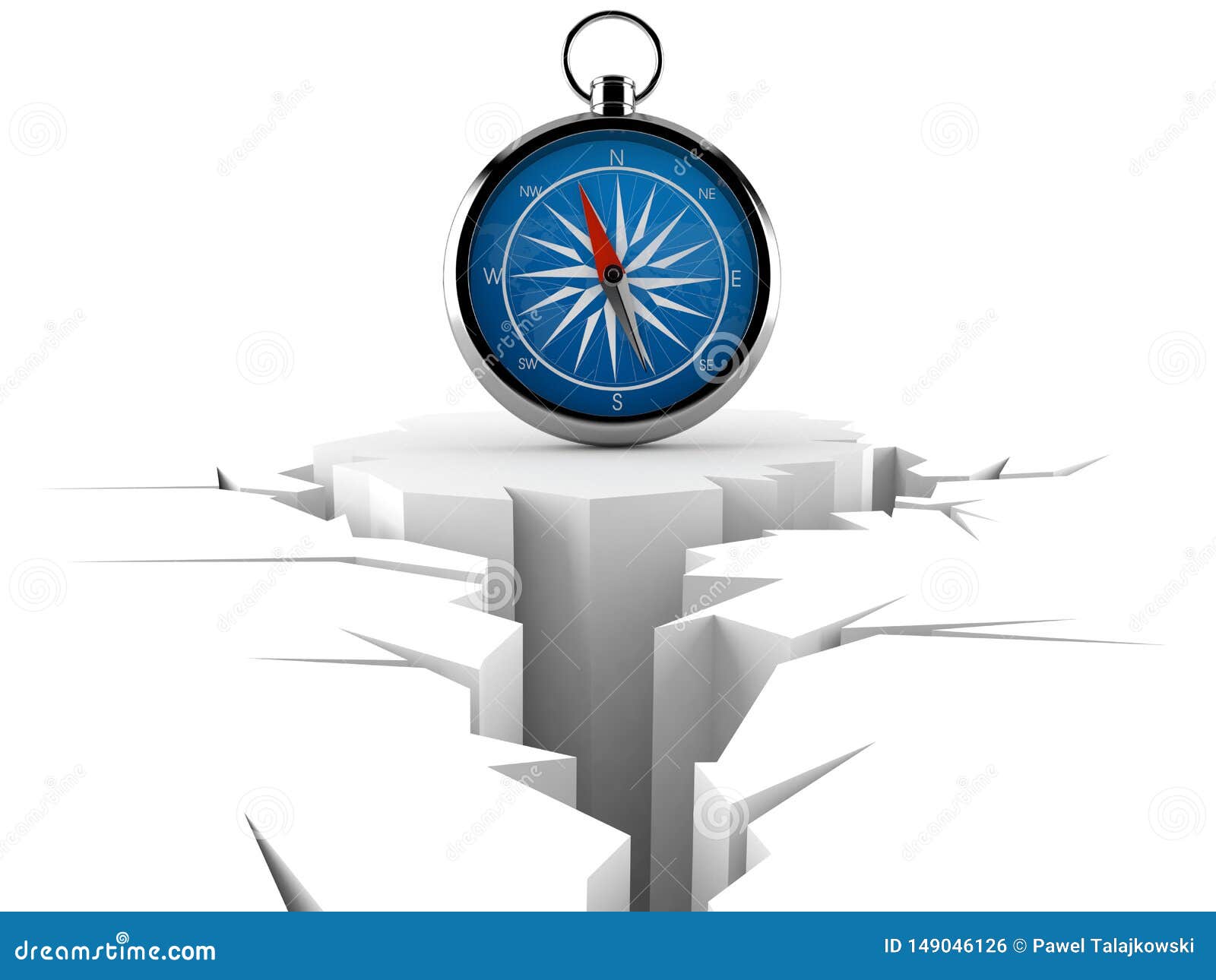 Cracked Hole In Concrete Floor Royalty-Free Illustration | CartoonDealer.com #52285509