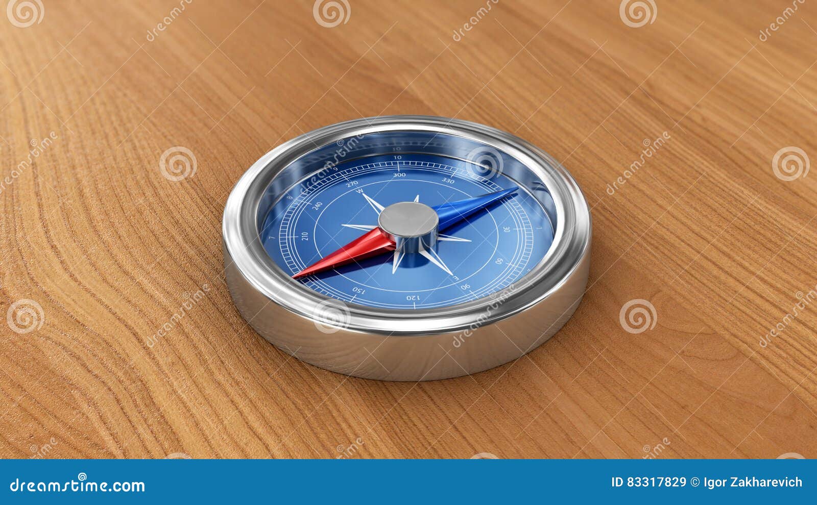 Compass. 3D rendering stock illustration. Illustration of west - 83317829