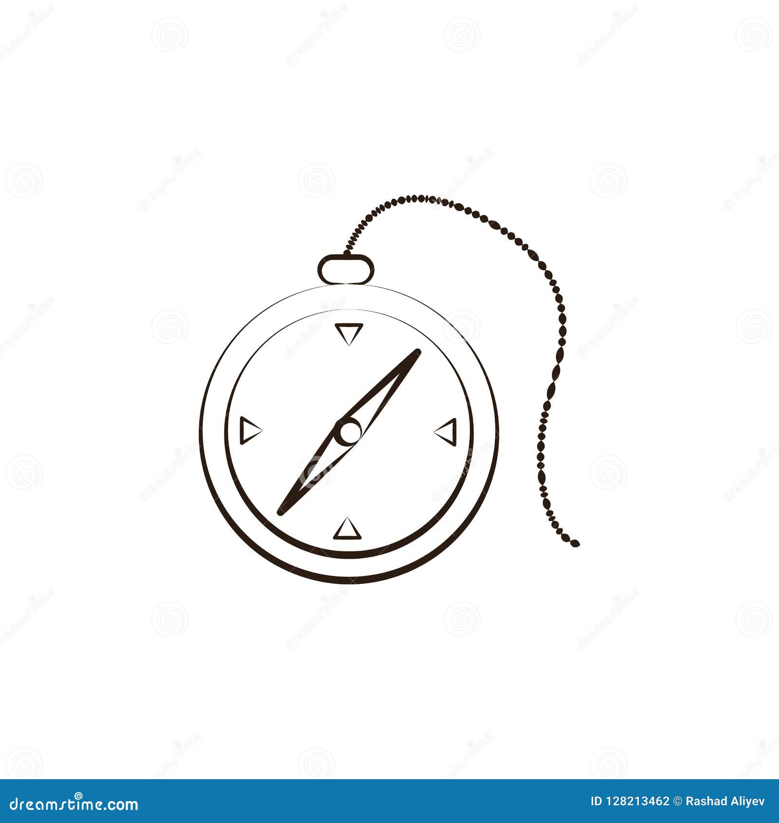 Compass Desert Icon. Element of Desert Icon for Mobile Concept and Web ...