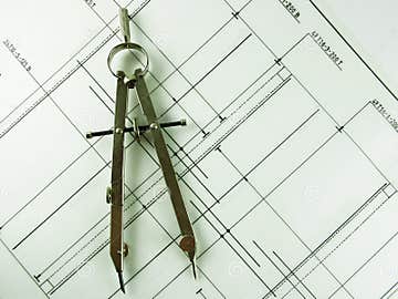Compass & Design stock photo. Image of drafting, design - 1003590