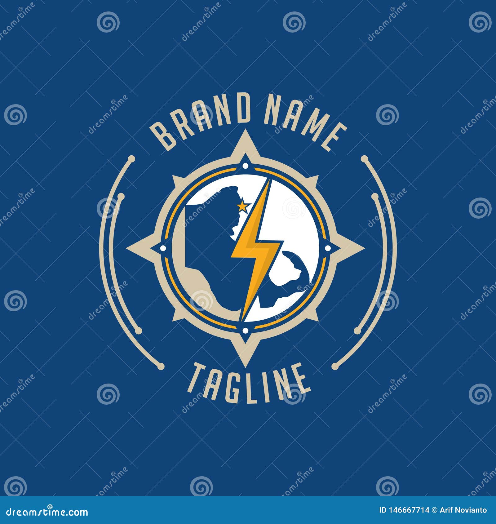 Compass Design Map of the Massachusetts Coast Stock Illustration ...